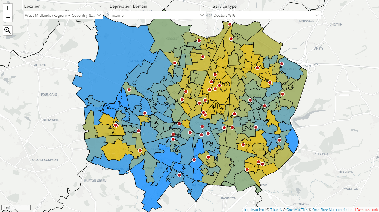 Power BI maps explained | FELD M